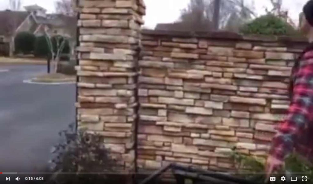 Settling Retaining Wall – Sinking Entrance Sign – JSA Specialists ...